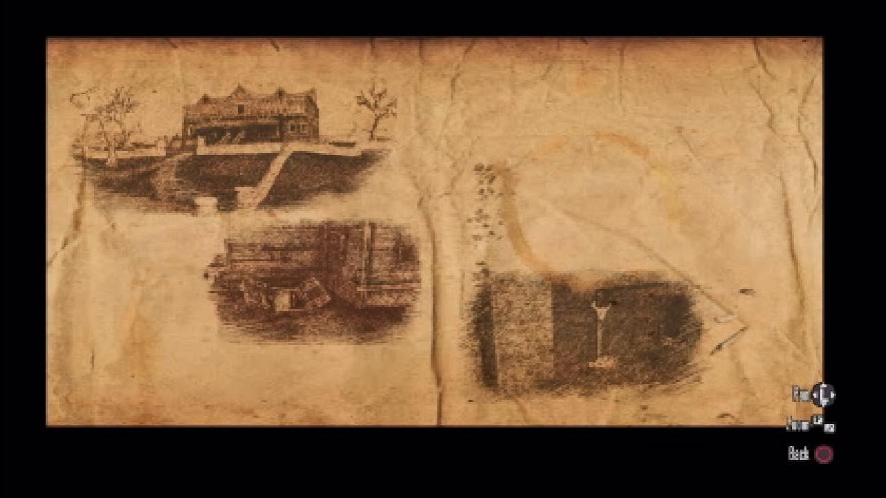 RDR 1 - 3rd Treasure Map - Location ( Big Mansion ) Red Dead Redemption ...