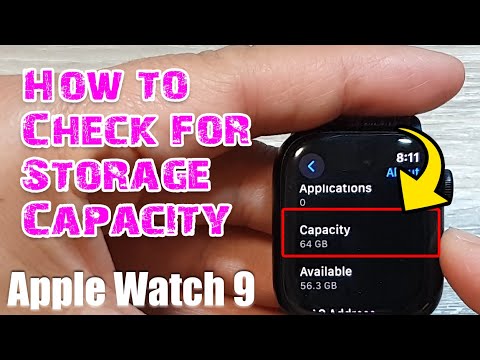 Apple Watch 9: How to Check for Storage Capacity - YouTube