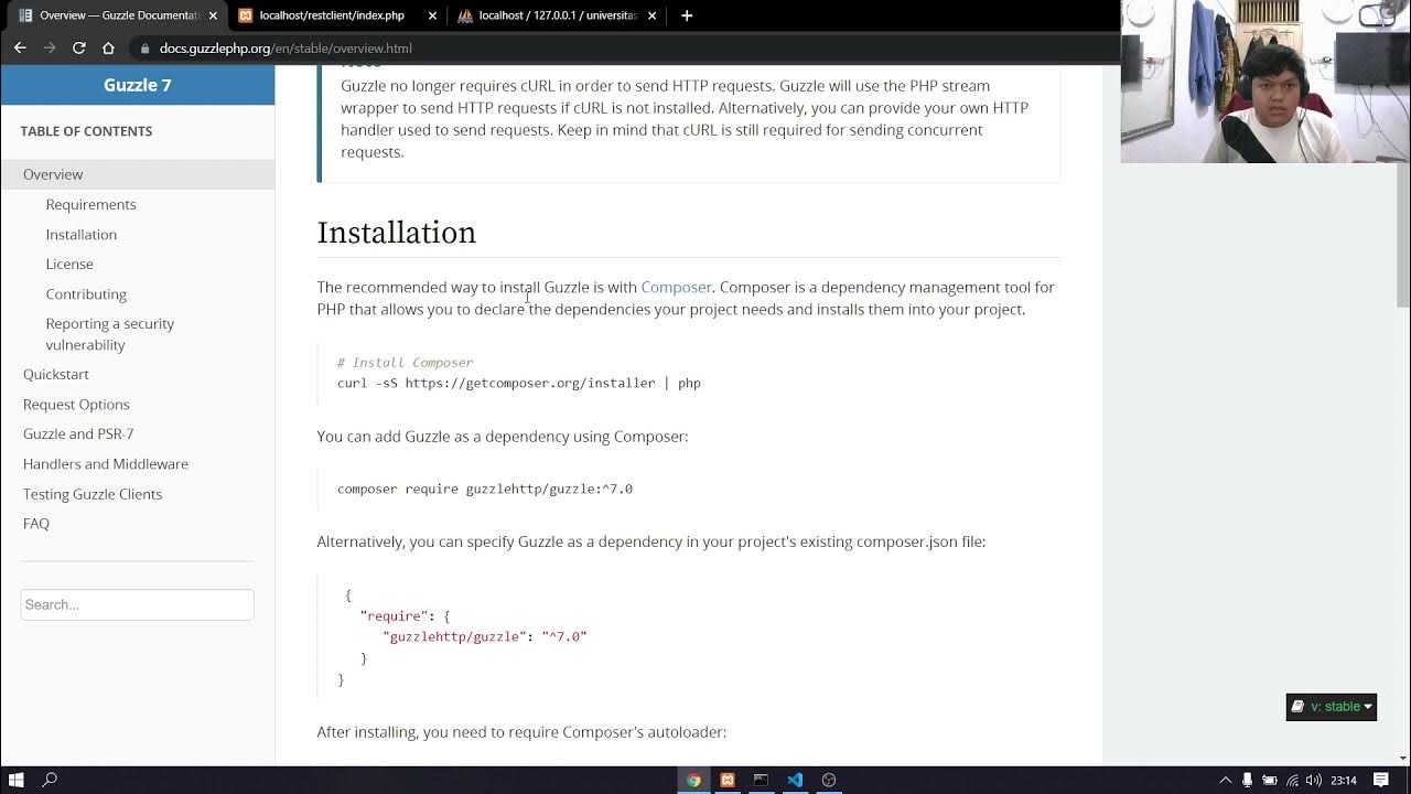 REST CLIENT MENGGUNAKAN GUZZLE DAN LARAVEL - YouTube