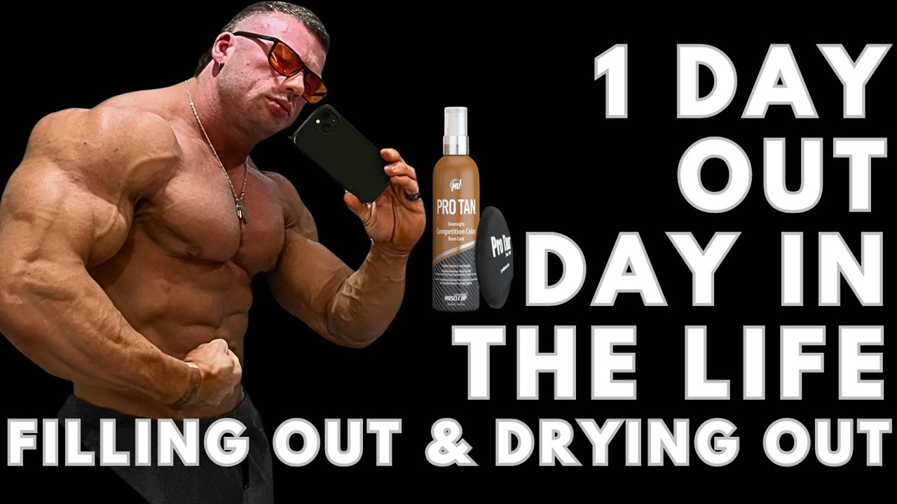 BODYBUILDER PEAK WEEK VLOG DAY 6 | 1 DAY OUT UPDATE | DAY IN THE LIFE ...