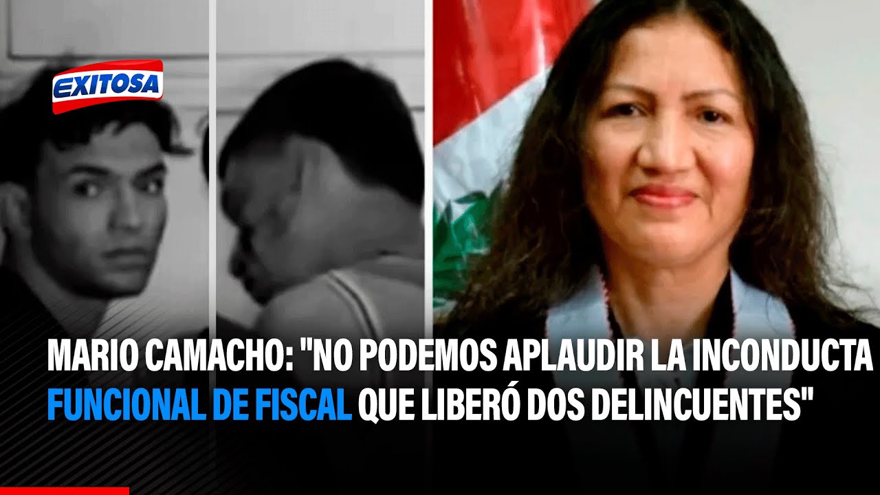 🔴🔵Mario Camacho: "No podemos aplaudir la inconducta funcional de fiscal ...