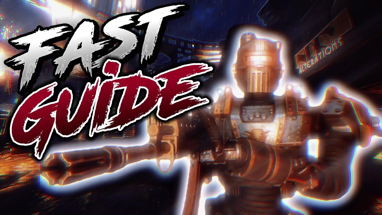 SHADOWS OF EVIL - CIVIL PROTECTOR FAST GUIDE | BLACK OPS 3 ZOMBIES ...