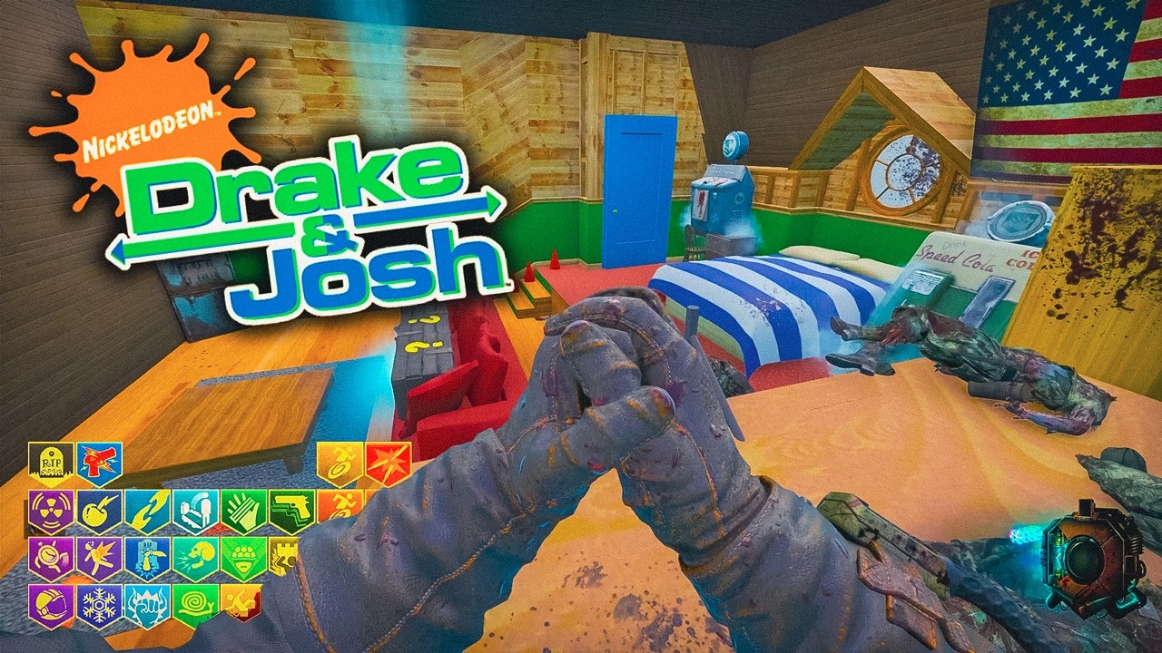 The DRAKE & JOSH / ICARLY Zombies Maps.. - YouTube