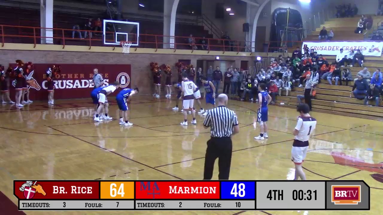 Varsity Basketball vs. Marmion - YouTube