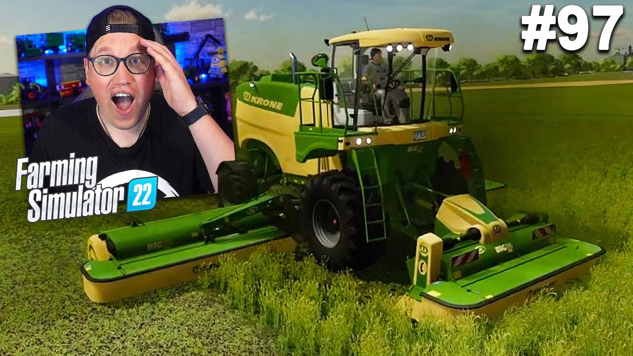 GRASMAAIEN MET 25 KM PER UUR! // Farming Simulator 22 #97 (Nederlands ...