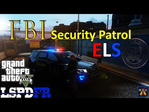 ELS FBI Security Patrol Shots Fired GTA 5 LSPDFR Episode 98