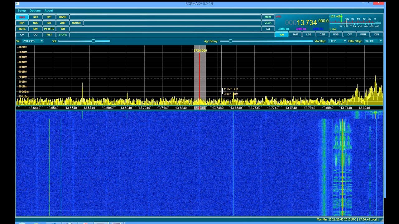 QS1R - SDRMAX V - weird het - YouTube