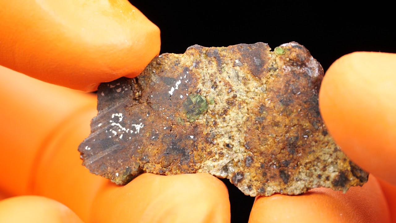 Meteorite NWA 8251 Primitive achondrite - Lodranite 2.64 gram - YouTube