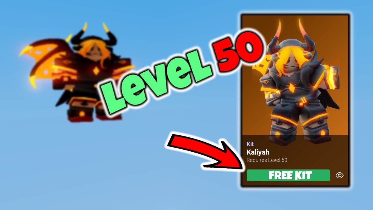 The NEW LEVEL 50 KIT in BEDWARS is INSANE - YouTube
