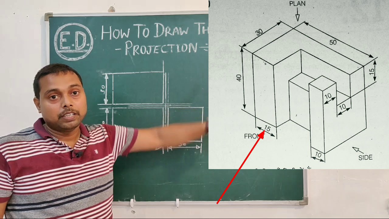 Isometric To Orthographic Projection In Hindi YouTube isometric-to-orthographic-projection-in-hindi-youtube