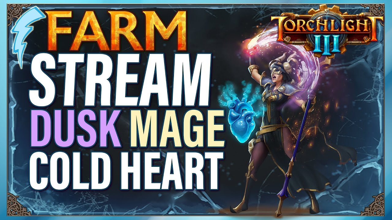 Streaming Torchlight 3 - Farming with my Golem's Heart build (DM ...