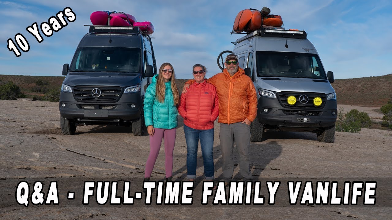 Q&A- A Decade of Full-Time Family Van Life with Peter and Kathy ...