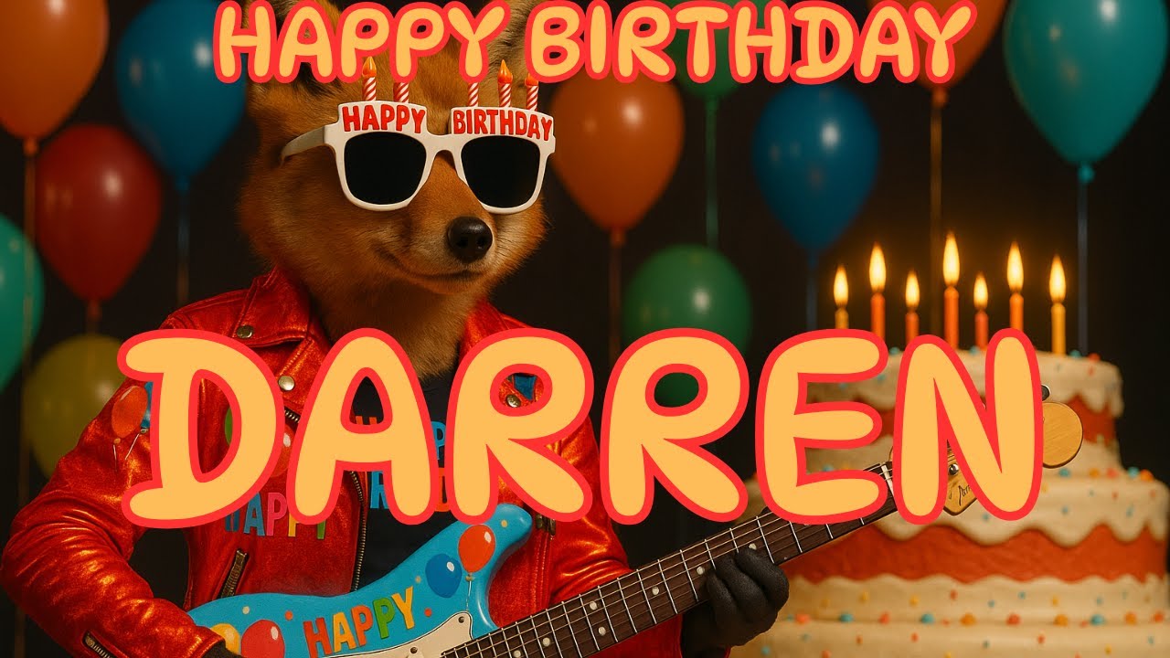 Happy Birthday Darren Memes Happy Birthday To Darren! 🎉 @rackkwall