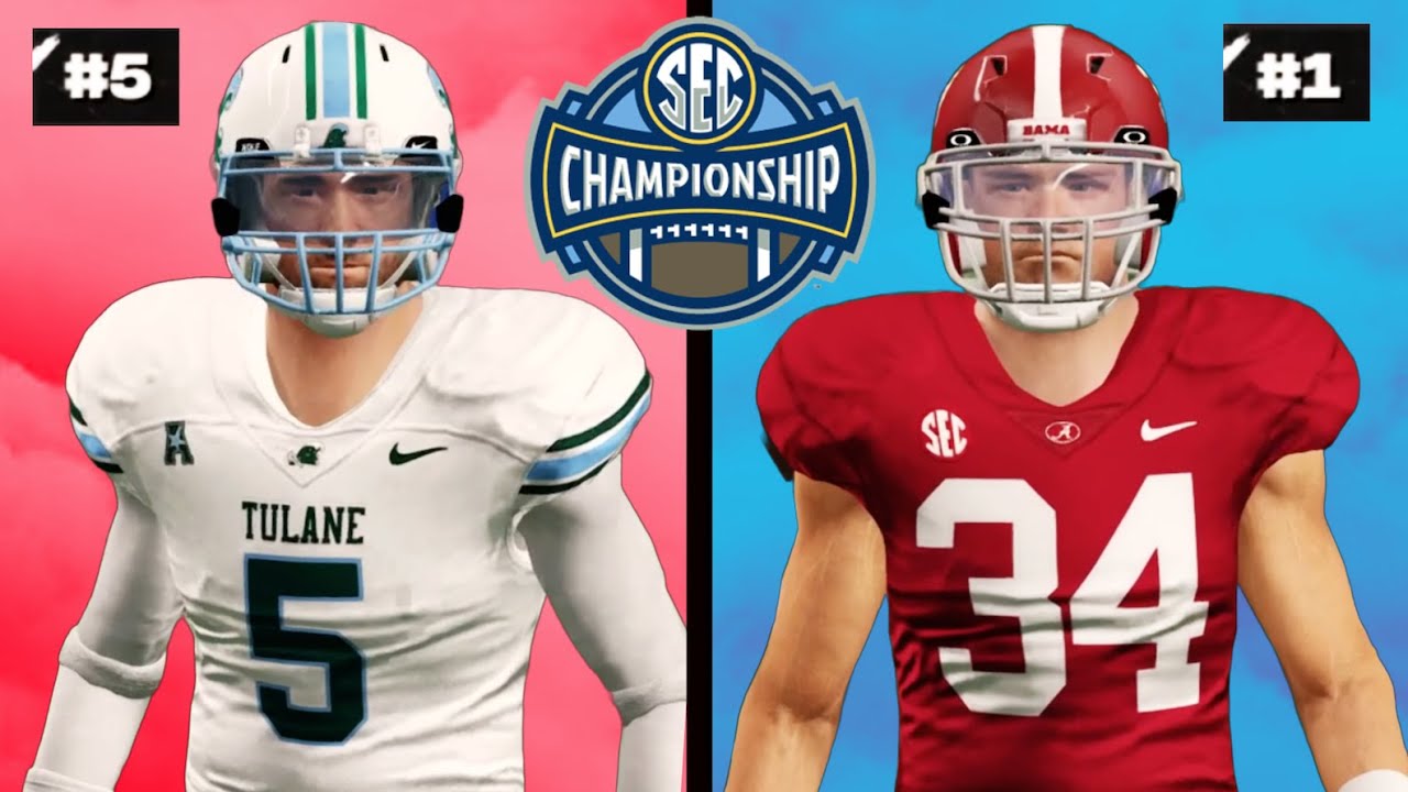 The Greatest SEC Championship EVER? | NCAA 14 Tulane IMPOSSIBLE Dynasty ...