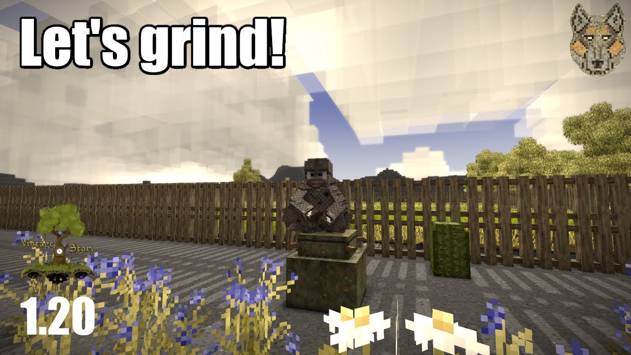 Vintage Story 1.20 How-to make a quern - YouTube