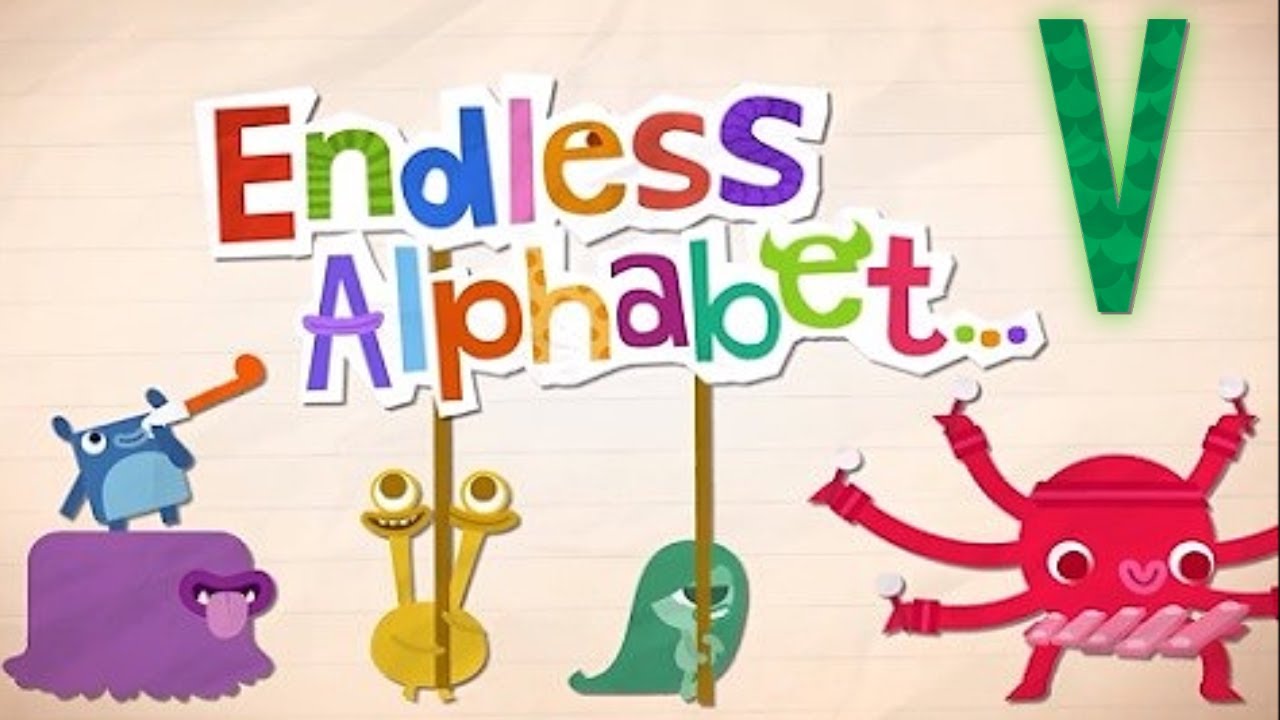 Letter V - VACUUM, VEGETABLE | Endless Alphabet A to Z - Originator ...