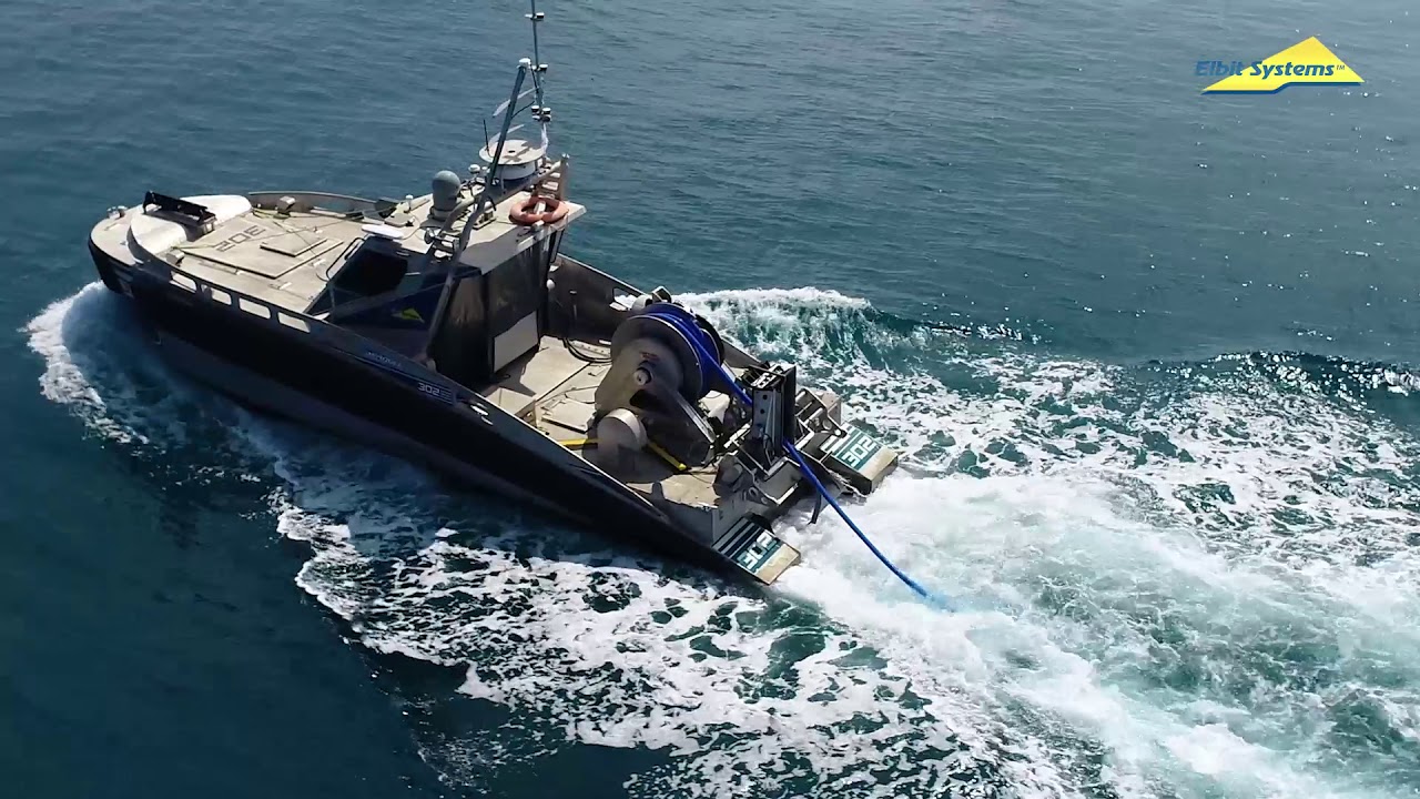 Elbit Systems / Seagull with Towed Reelable Sonar - YouTube