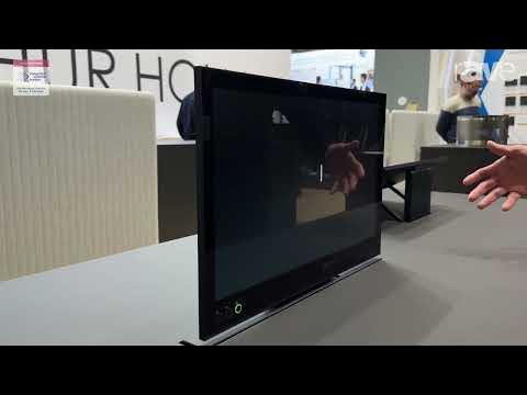 ISE 2024: Arthur Holm Adds DB3, a Retractable, Tiltable LCD Monitor Integrated Into Furniture ...