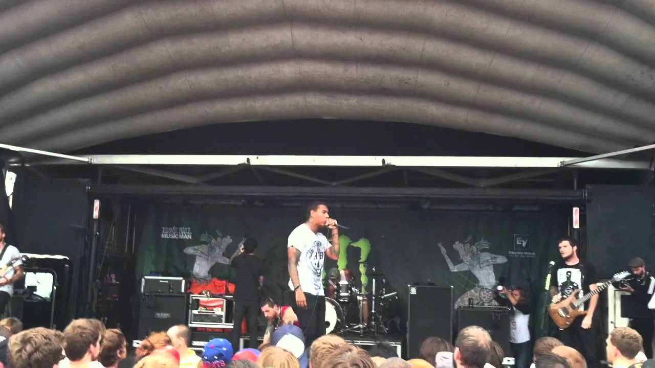 HD Mattie Montgomery (For Today) Preaching @ Camden Warped Tour 2012 ...