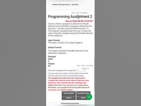 The Joy Of Computing Using Python Week 2 Programming Assignment Answers Solution 2024 July NPTEL ...