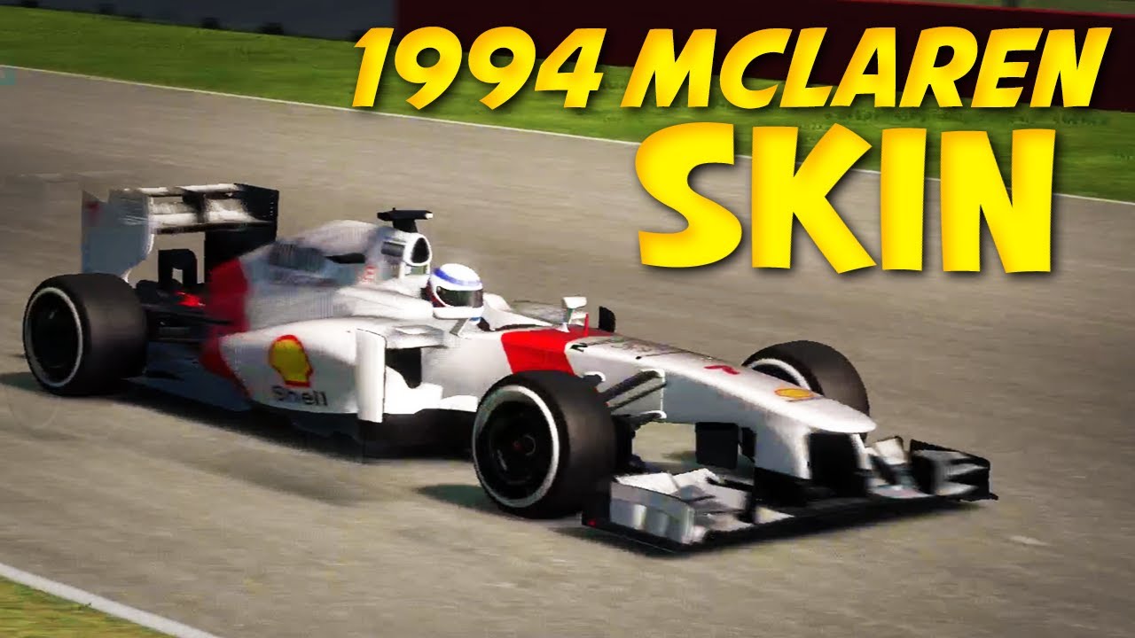 F1 2013 McLaren 1994 Skin (F1 2013 Mod) - YouTube