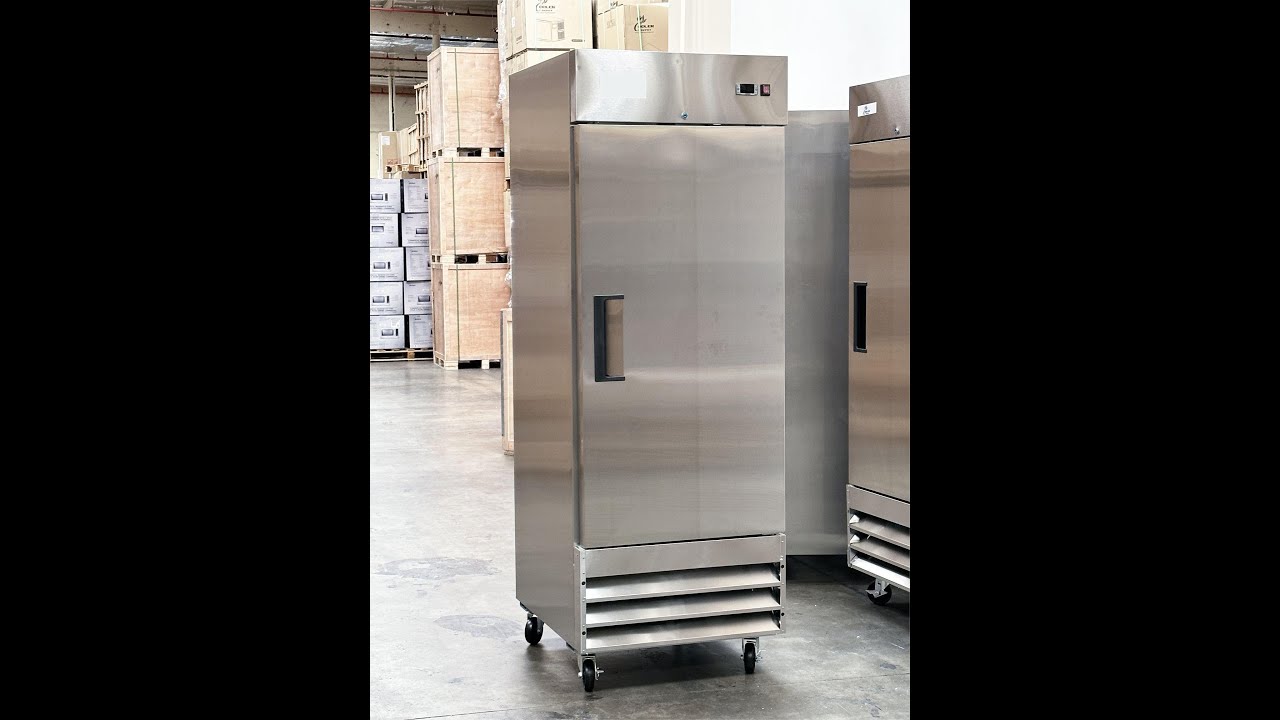 Elite Refrigerator Competitor Series Reach-In Refrigerator Solid Doors ...