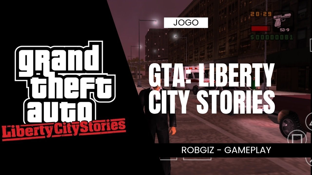 GTA: LIBERTY CITY STORIES - PSP/PPSSPP | ANDROID - YouTube