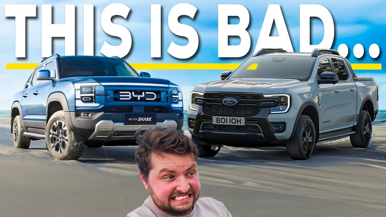 2025 BYD Shark vs Ford Ranger PHEV: This WON'T end well... - YouTube