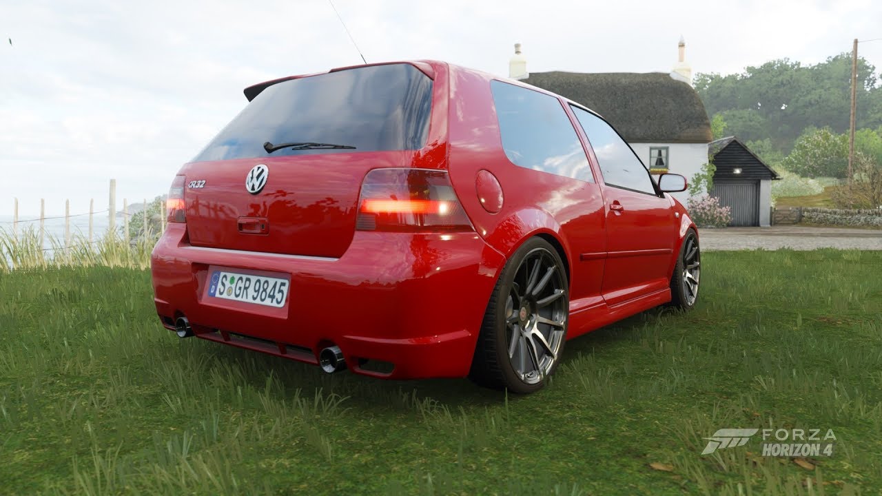 Forza Horizon 4 Roleplay Driving VW Golf MK4 R32 - YouTube