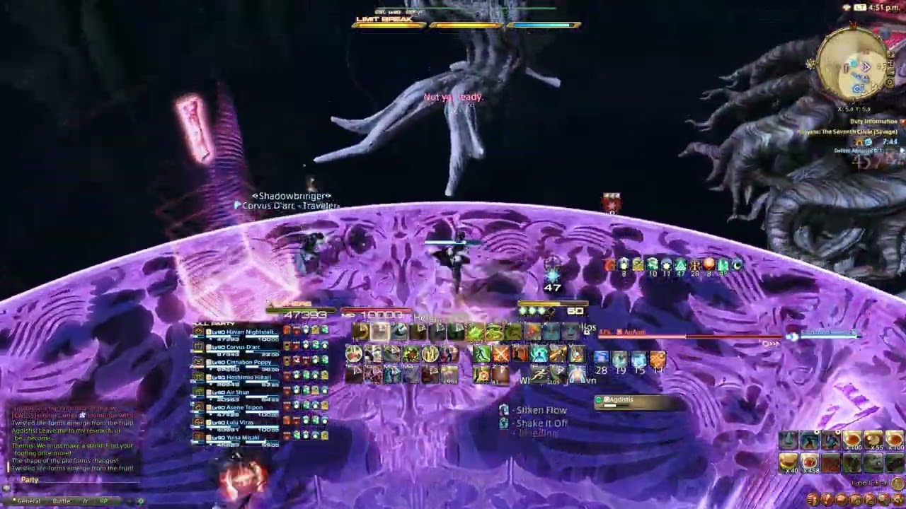 FFXIV - P7S 6 Min Buff Window - YouTube