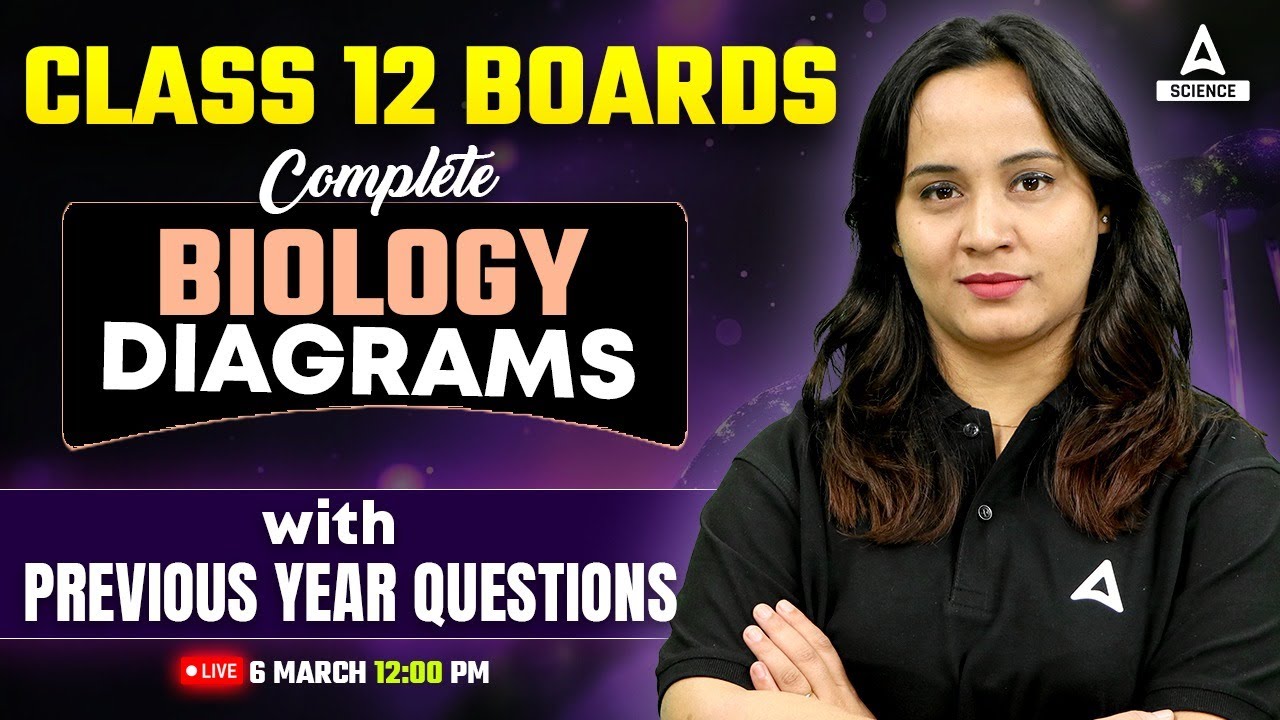 Class 12 Boards | Complete Biology Diagram in One Class With PYQ's 🔥🔥 ...