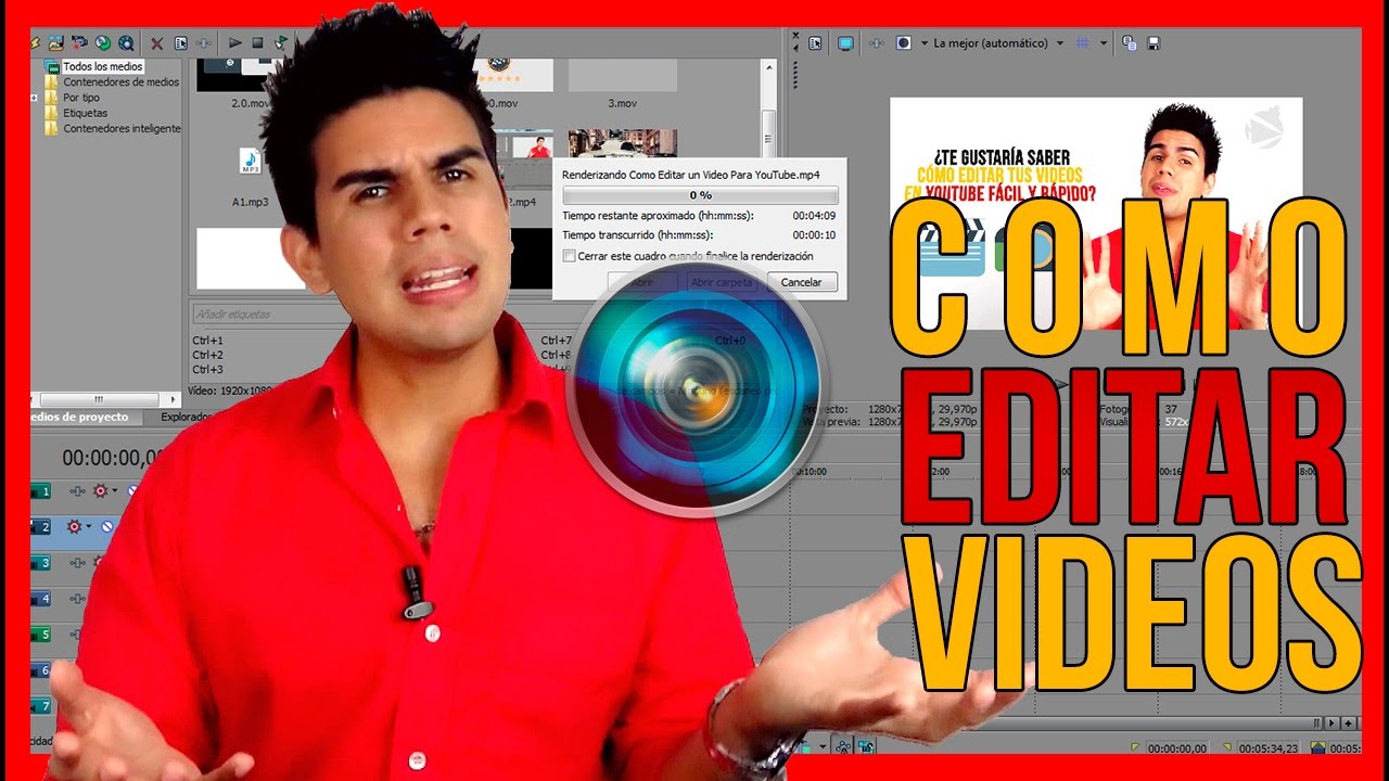 Como Editar un Video Para YouTube FÁCIL Y RÁPIDO en 3 Simples Pasos ...