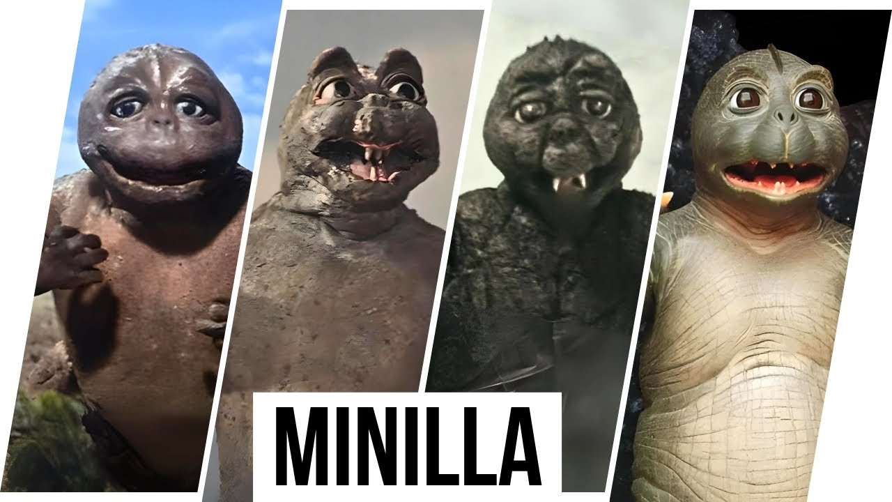 Minilla Evolution / Godzilla's adoptive son (1967-2024) - YouTube