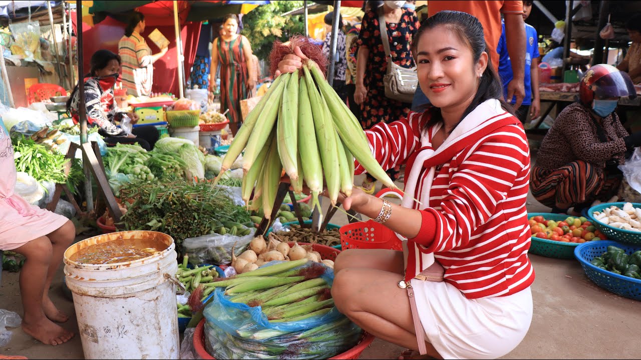 Buy Ingredient To Make Chab Chhay Soup / Market Show - YouTube