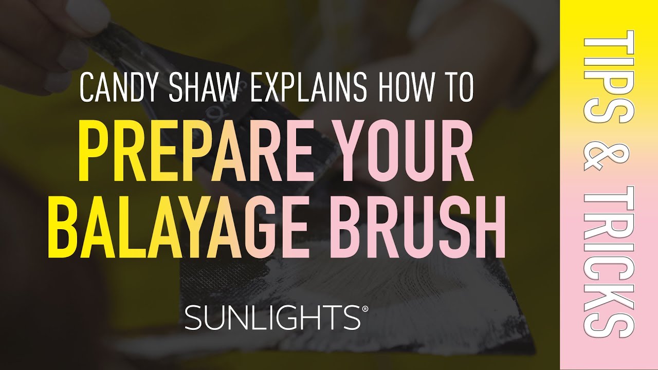 How To: Prepare Clay Lightener on Your Balayage Brush | Sunlights ...