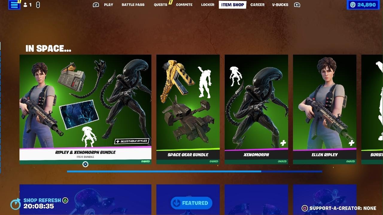 Fortnite Item Shop Alien Collab return April 21st, 2023 /FBR - YouTube
