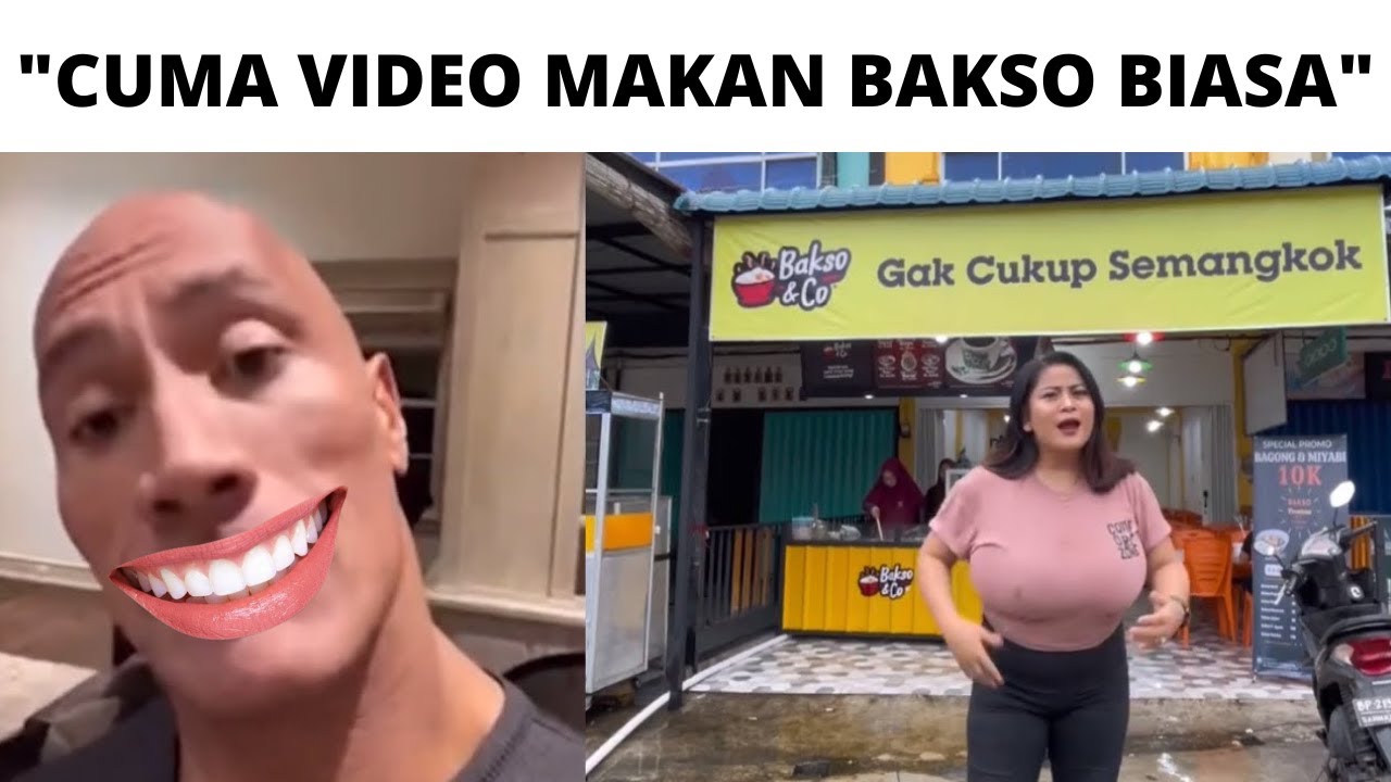 CUMA VIDEO MAKAN BAKSO BIASA... [NEVERITA MEME] - YouTube