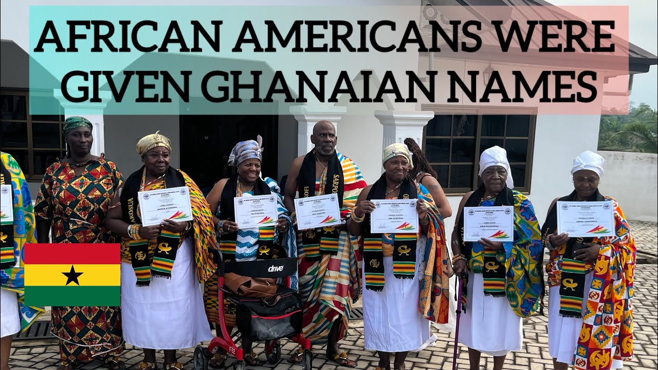 GHANA CULTURAL TOUR GHANAIAN NAMING CEREMONY | AFRICAN AMERICANS ...