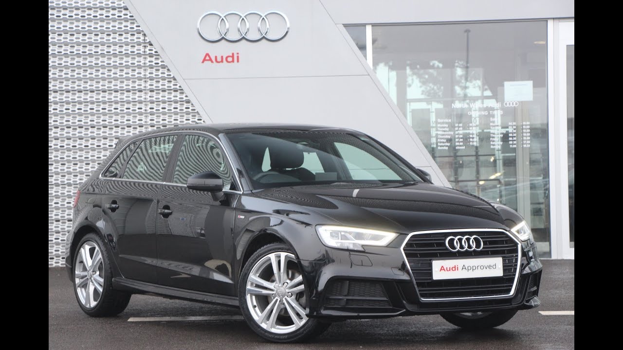 EX17LFM- AUDI A3 SPORTBACK TFSI SPORT BLACK 2017 - YouTube