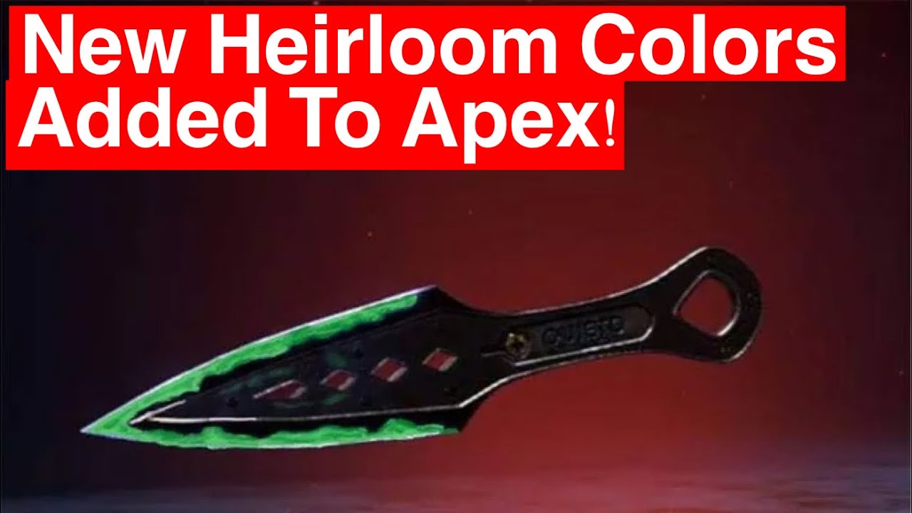 Apex Legends Added New Heirloom Colors! - YouTube
