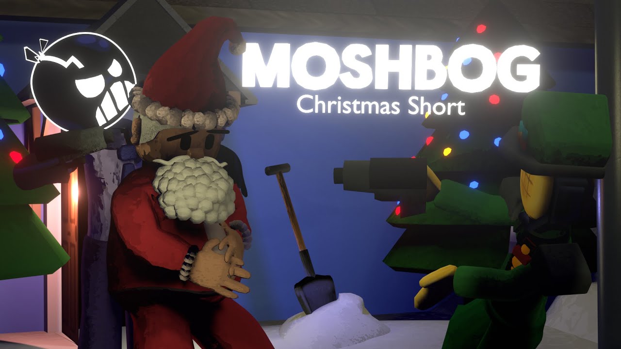 I HELD SANTA HOSTAGE!⛄️🎅🎄(Moshbog Christmas Short) - YouTube