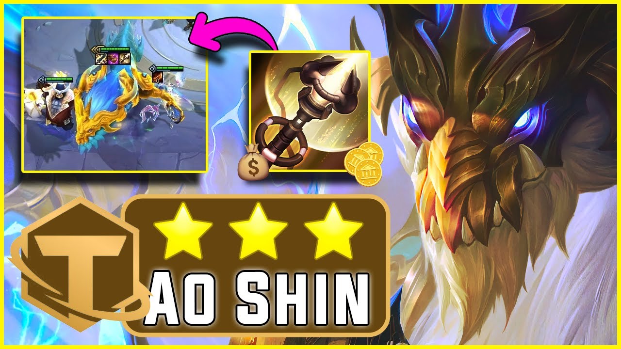 ⭐⭐⭐ Ao Shin Money Maker | TFT: Uncharted Realms | TeamFight Tactics Set ...