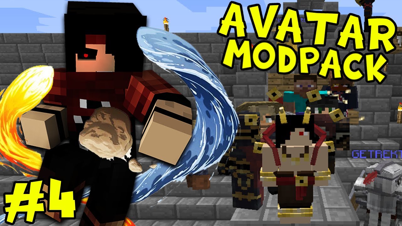 JOIN THE FIRE NATION! || The Avatar Modpack #4 (Minecraft Avatar Mod ...