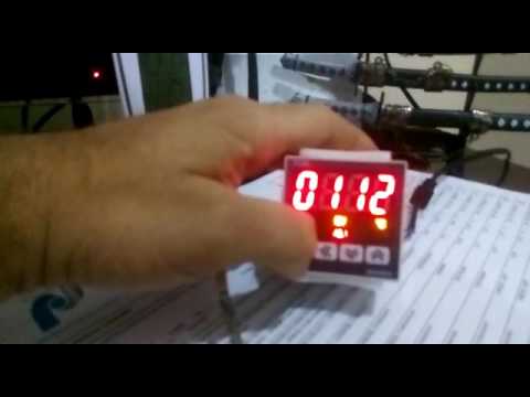 Autonics com Sensor PT100 - YouTube