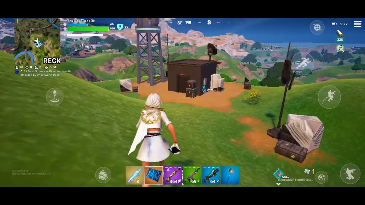 4th Place Fortnite Finish In No Build Battle Royale! - YouTube