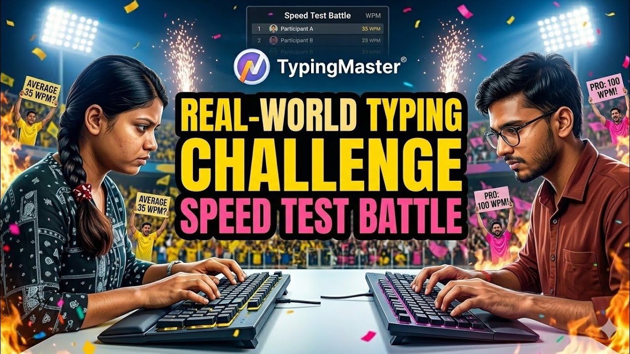 Typing Speed Test – 2 Minute Challenge! #typing First typing speed ...