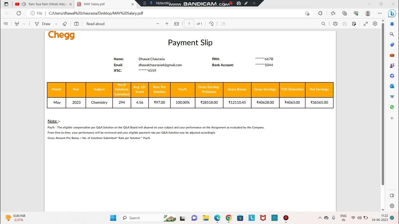 chegg expert Chemistry - YouTube