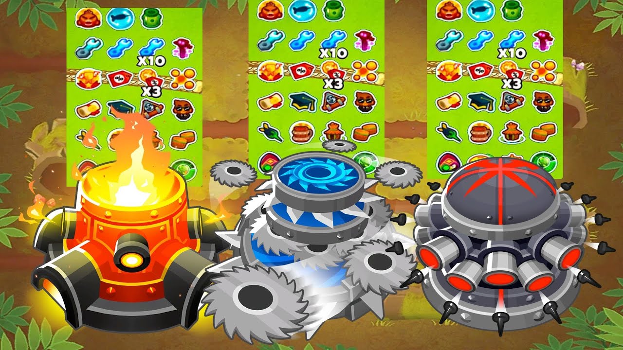 BTD6 GOD BOOSTED TACK FAMILY VS ROUND 300 OVERPOWERED - YouTube