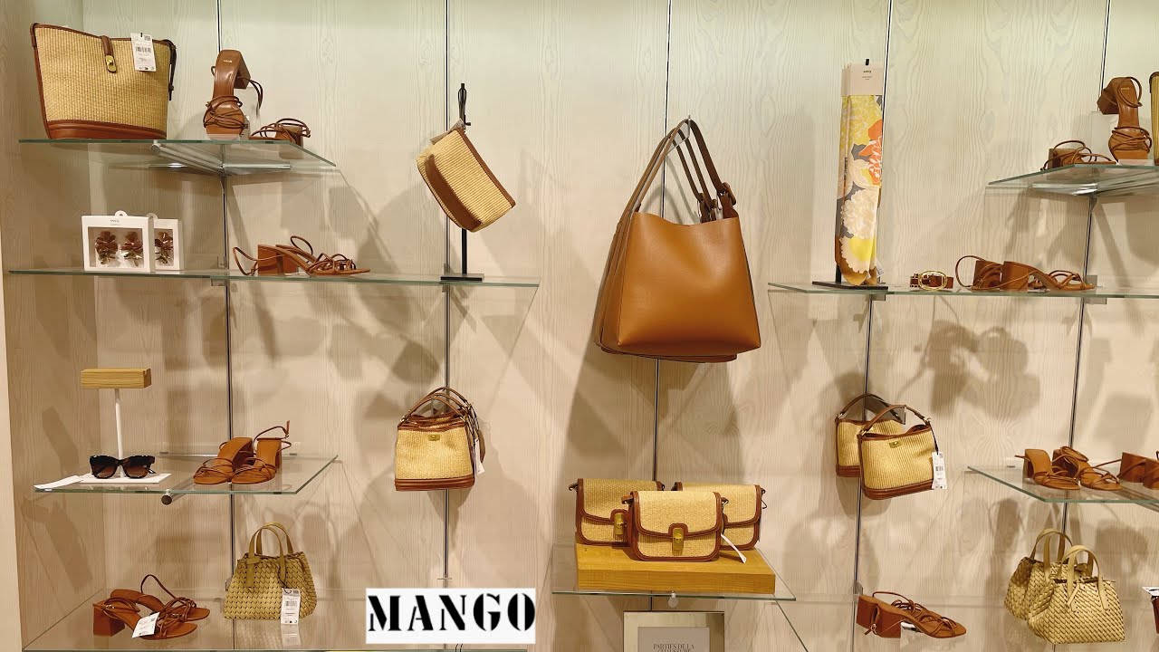 MANGO BAGS & SHOES NEW COLLECTION / MARCH 2024 - YouTube