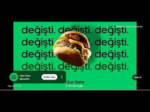 Kayıp Medya-TRENDYOL GO UBER EATS REKLAMI (Bilinmeyen Versyon)